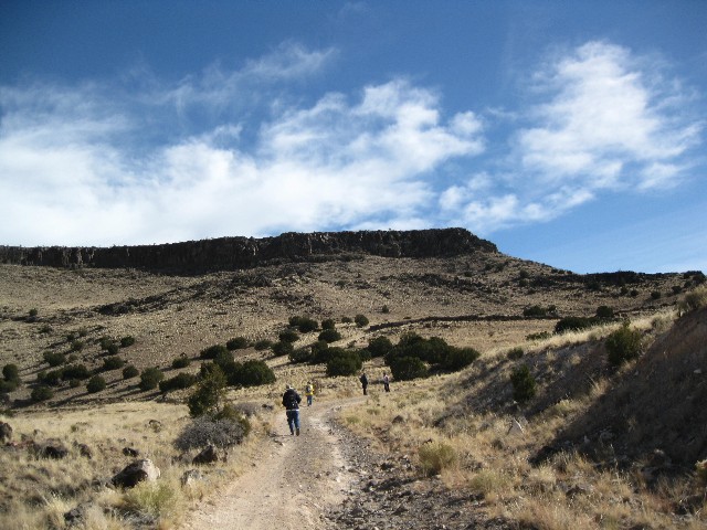 Hiking La Bajada Hill (Old Rt 66)